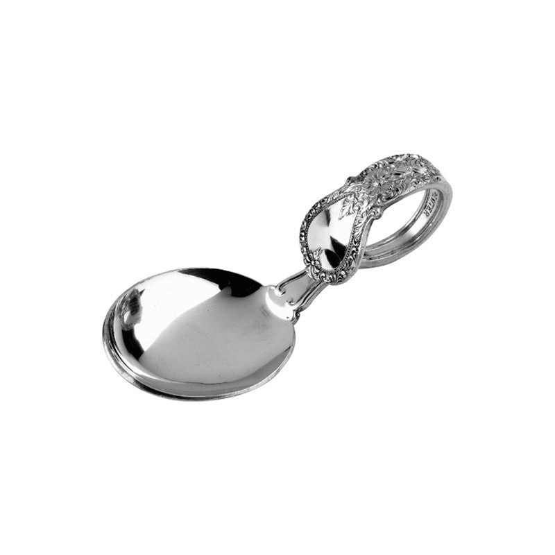 Pewter Baby Spoon - Baby Bent Spoon – Merriment On Main